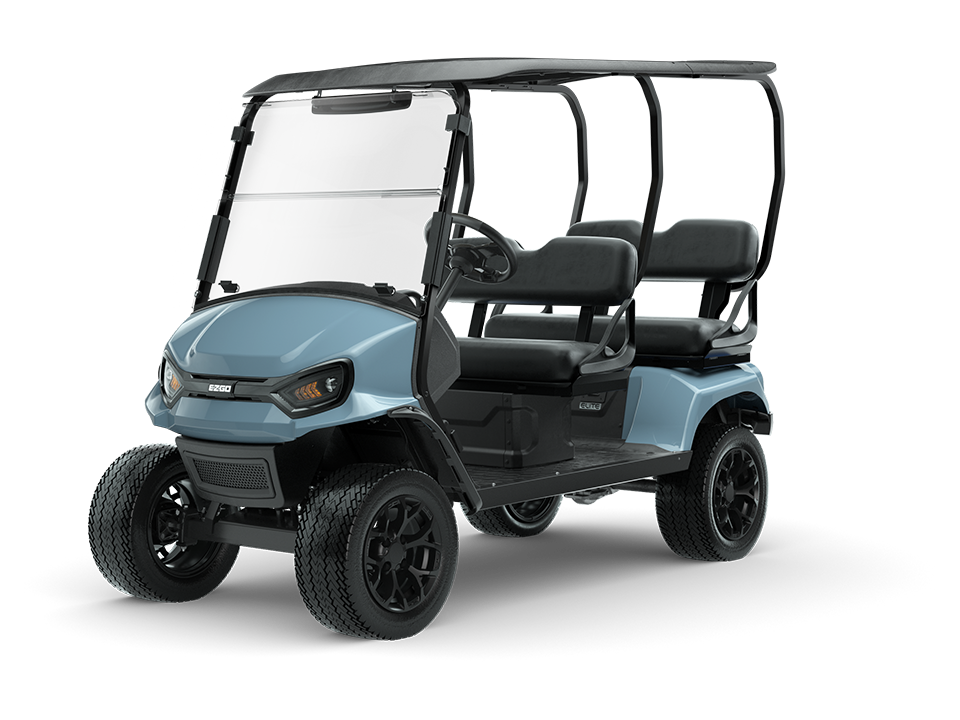 Liberty Four Passenger Electric Golf Cart.